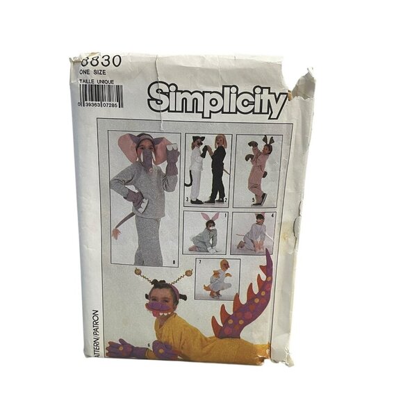 Simplicity | Office | Simplicity Sewing Pattern 883 Costumes Child ...